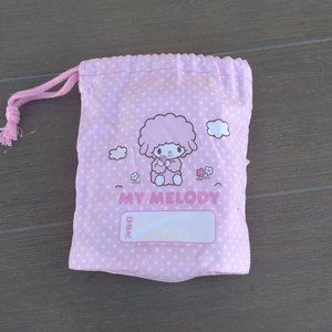 Sanrio | Kitchen | Sanrio My Melody Snack Container With Pouch Tie ...